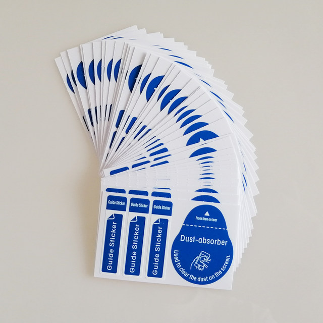 Dust removal sticker guide mobile phone film dust removal sticker ...