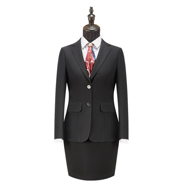 Spring new ladies suit set 4S shop hotel manager property customer ...