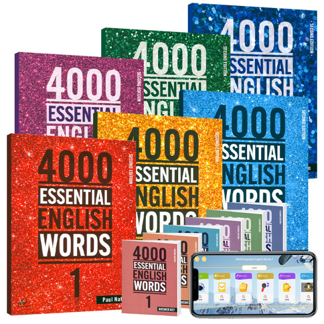 Imported original new version 4000EssentialEnglishWords123456 level ...