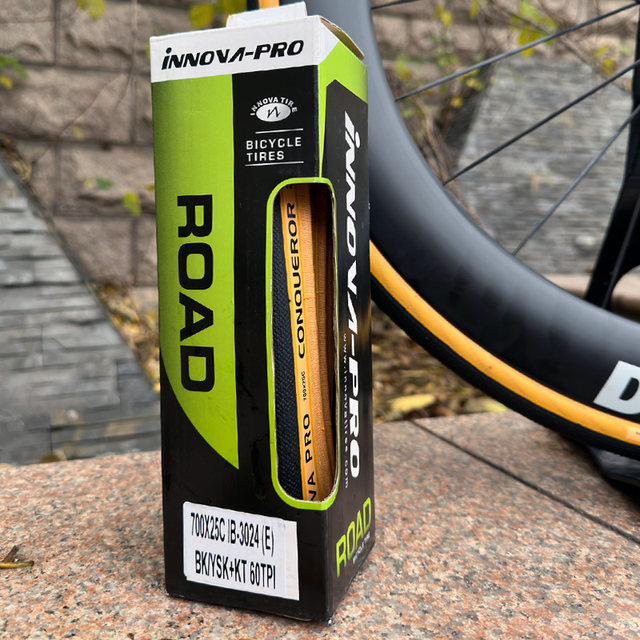 INNOVA conqueror conqueror yellow edge 700*25c road bicycle training tire
