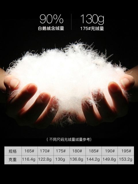 Septwolves mid-length down jacket men's thick winter removable hood ...