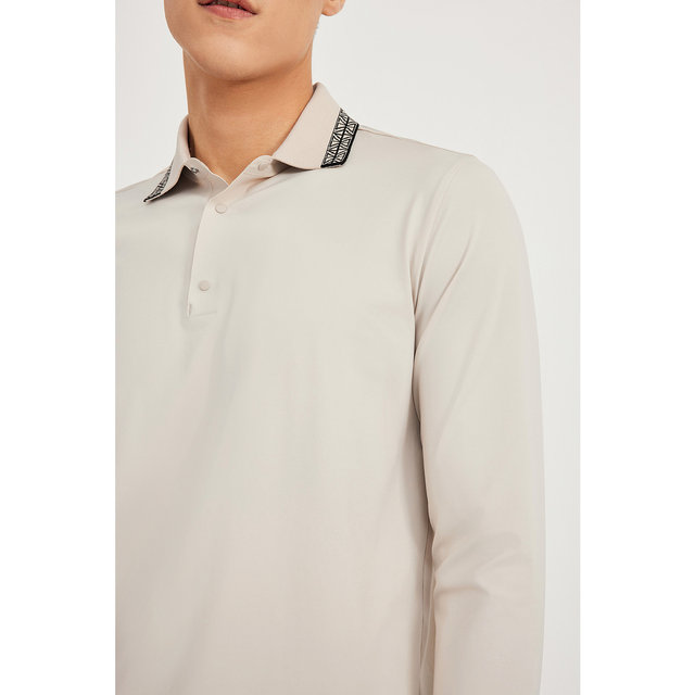 Septwolves Long-Sleeve Polo Shirt for Men 2025 New Autumn Casual ...