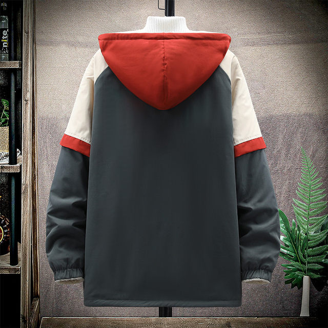 Extra-large jacket for men plus velvet thickened winter extra-large ...