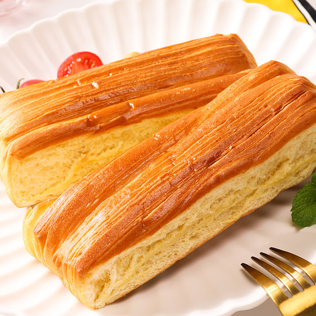 Thousand-layer soft hand-shredded bread, whole box breakfast bread ...