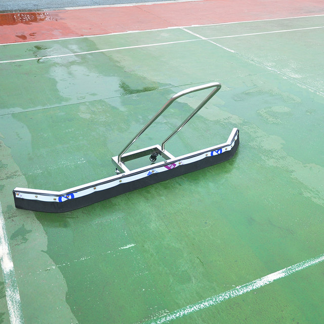 Stainless steel water pusher tennis court scraper galvanized handle ...