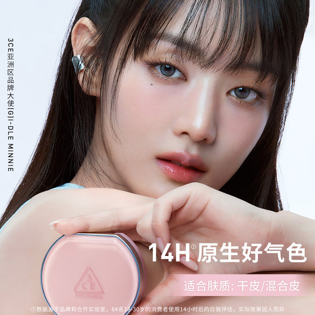 3CE Water Mist Powder Air Cushion Powder Puff Liquid Foundation ...