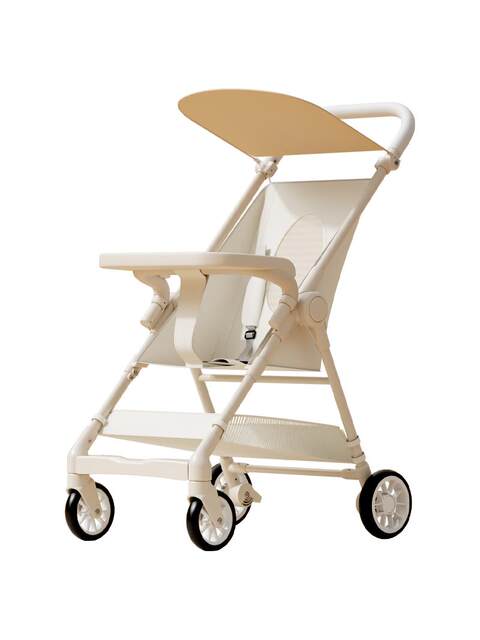 The baby artifact carts are lightly folded and slipped.
