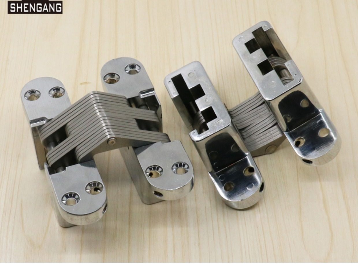 180-Degree Hidden Cross Hinge For Wardrobe Screens | Kamiokande ...