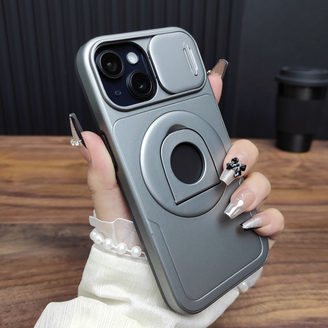 Suitable for Apple sliding lens anti-fall mobile phone case 16PROMAX ...