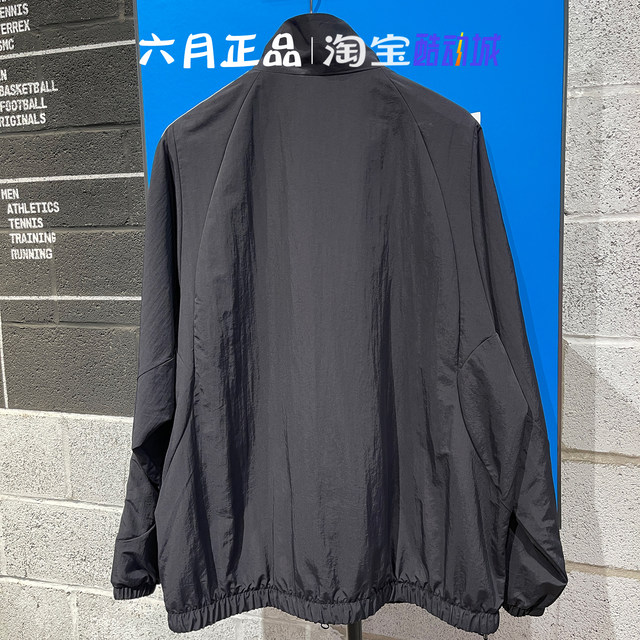 Counter genuine Adidas Men and Women's Same Couple Three Bar Windproof ...