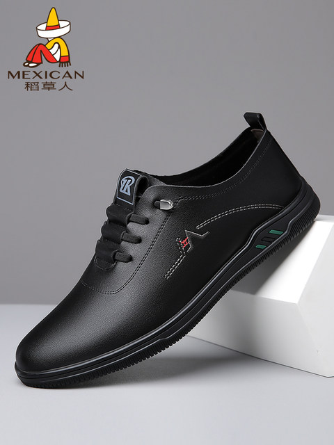 Scarecrow men's shoes for spring new casual leather shoes for men's ...