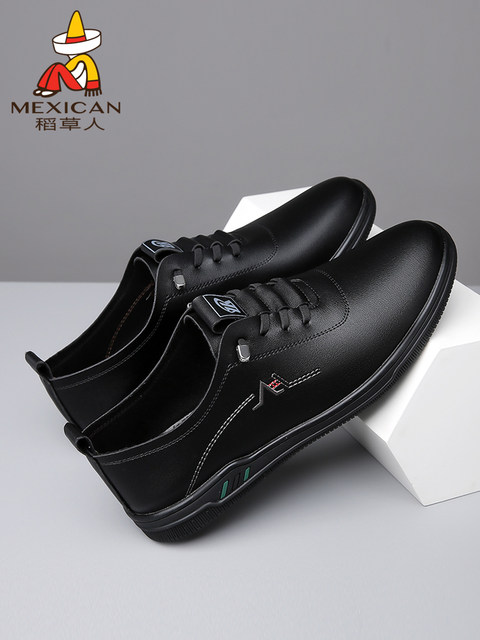 Scarecrow men's shoes for spring new casual leather shoes for men's ...