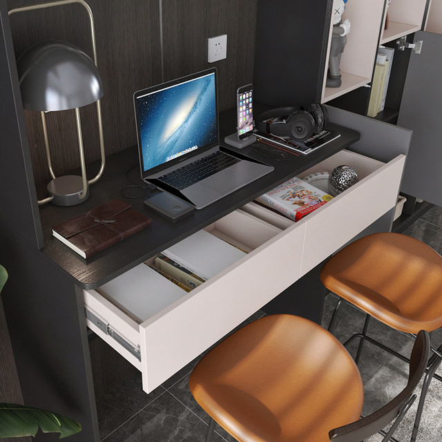 The living room modern minimalist assembly bookcase multi -function bar ...