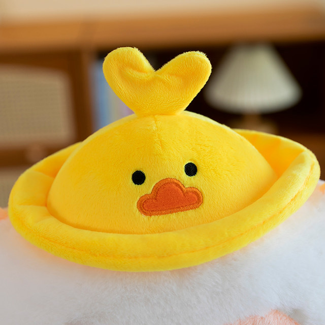 Duck dongdong sheep doll doll baby wool fluffy toys doll egg party ...