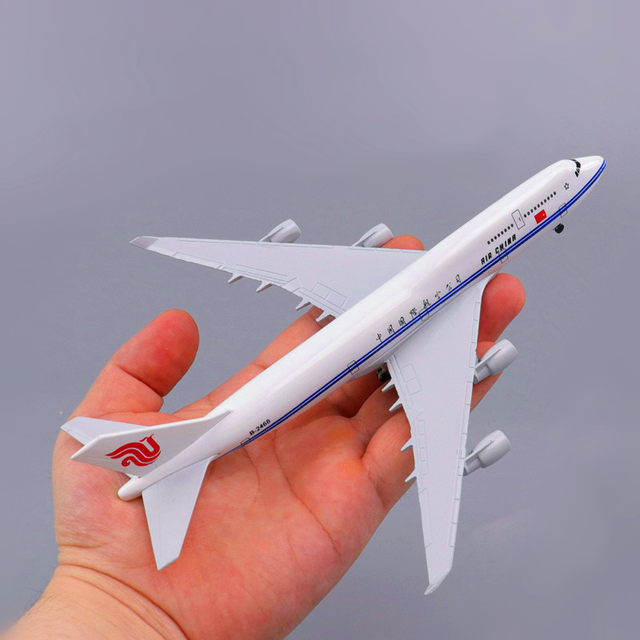 Airbus 380 alloy aircraft model simulation airliner Boeing 747 Air ...