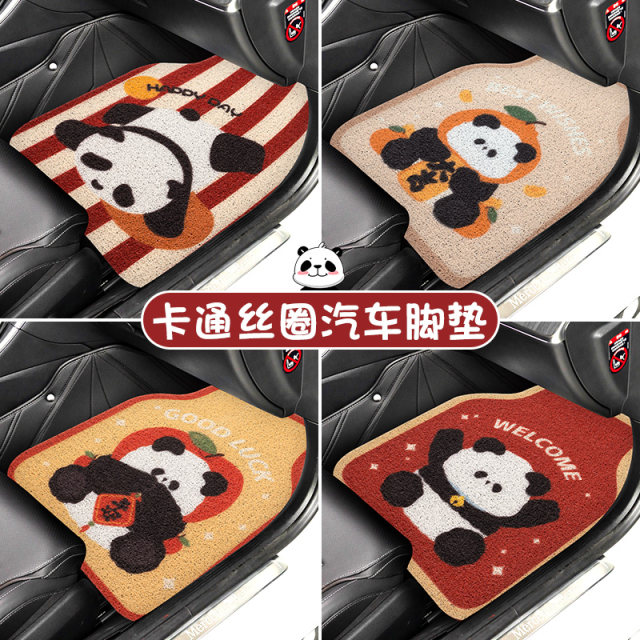 Car floor mats for girls, anti-dirty mats in the car, carpet floor mats ...