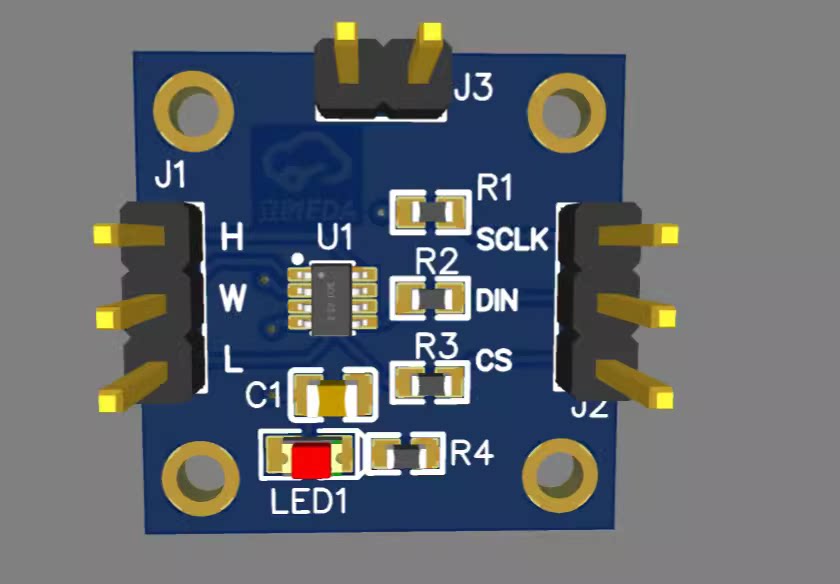 Tpl0501 Digital Potentiometer Module - 100k SPI Adjustable Sensor