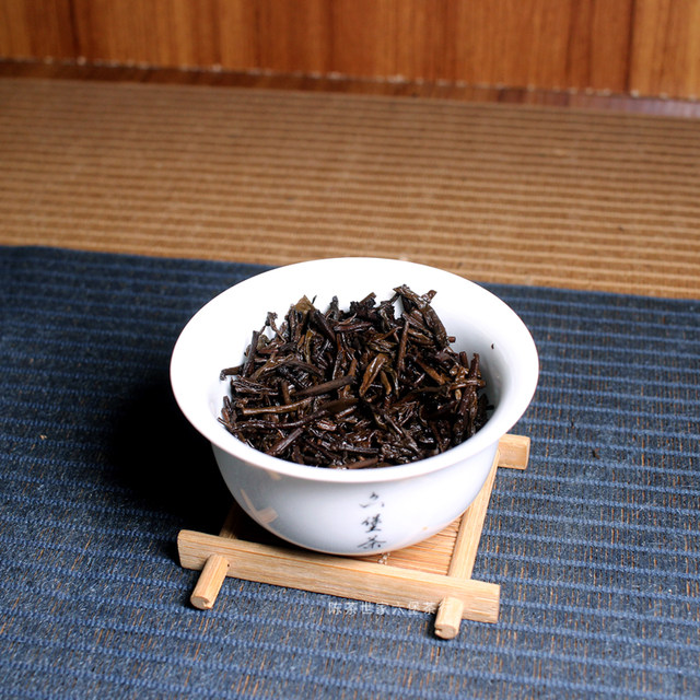 Sanhe 2018 Golden Flower Liubao Tea Original Bamboo Basketball Basin ...