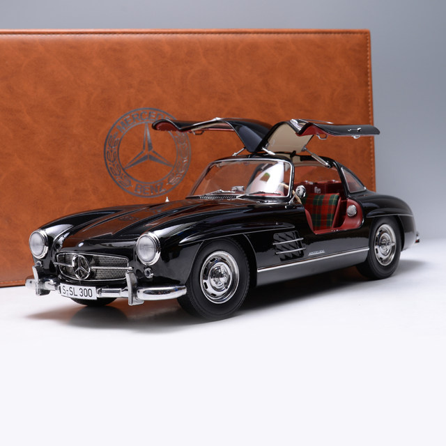 Original 1:12 Mercedes Benz300SL Black Limited Edition Alloy Drive ...