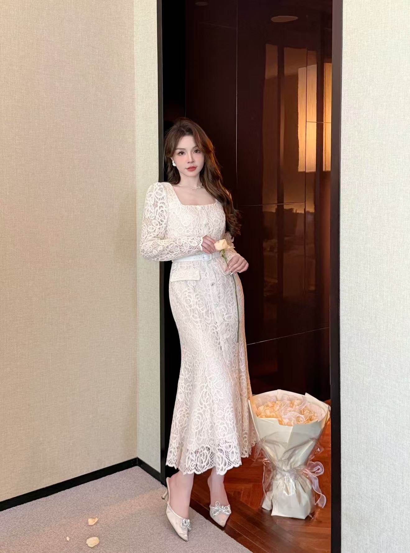 Korean version of ulzzang early spring new French temperament ...