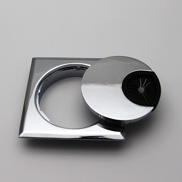 Thickened zinc alloy wire box desk wire hole cover computer desk wiring ...
