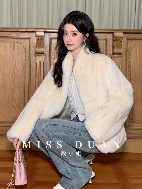 Buy three for free 2'Mid-Mid-Aged Milk Rabbit' 2025 winter new style ...
