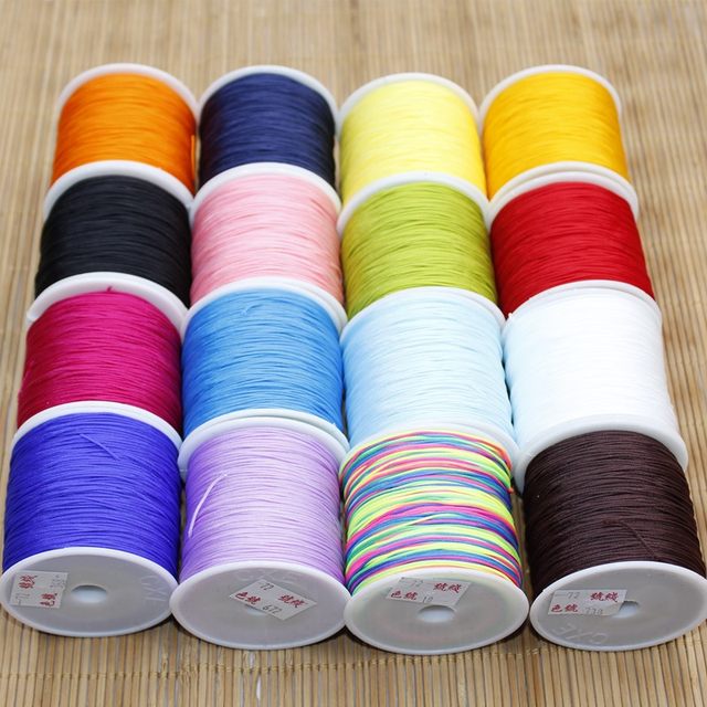 No. 72 jade thread hand-woven hand rope braided rope cord pendant wire ...