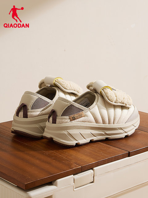 Jordan Croissant Shoes 2024 Winter New Slip-on Slippers Warm Cotton ...