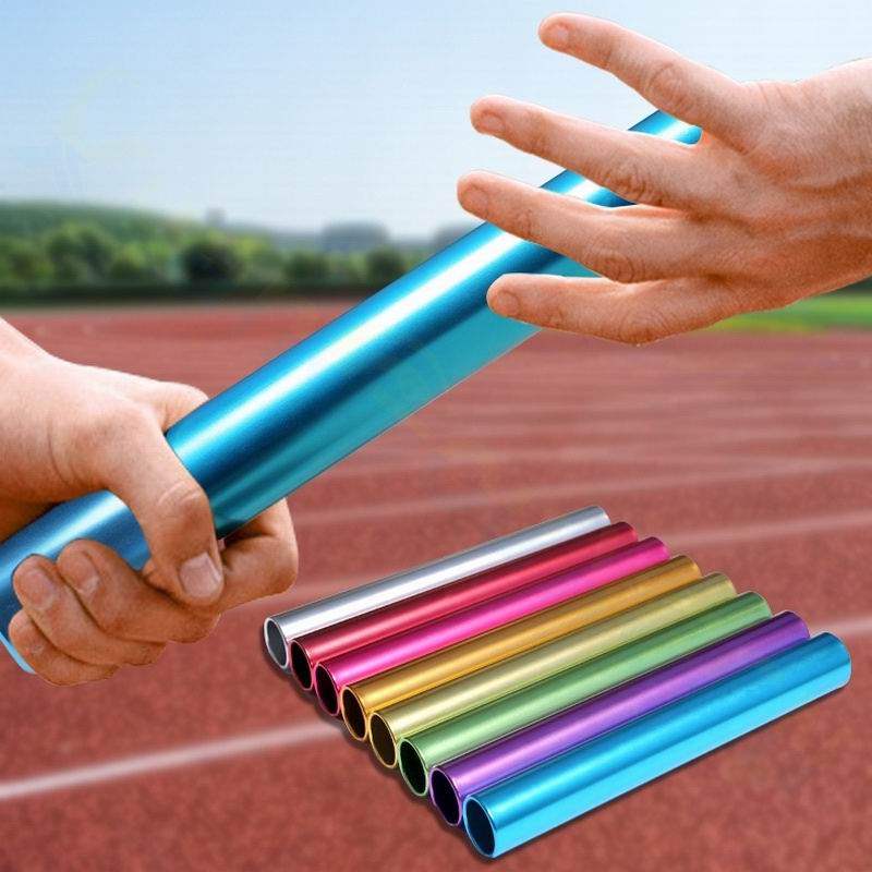 Aluminum alloy oxidation plating student running baton | Xuangouxgcn ...