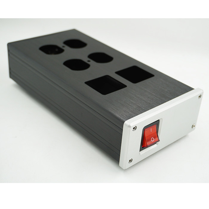 Yirong 118 Aluminum Amplifier Chassis - US Standard Power Filter Housing