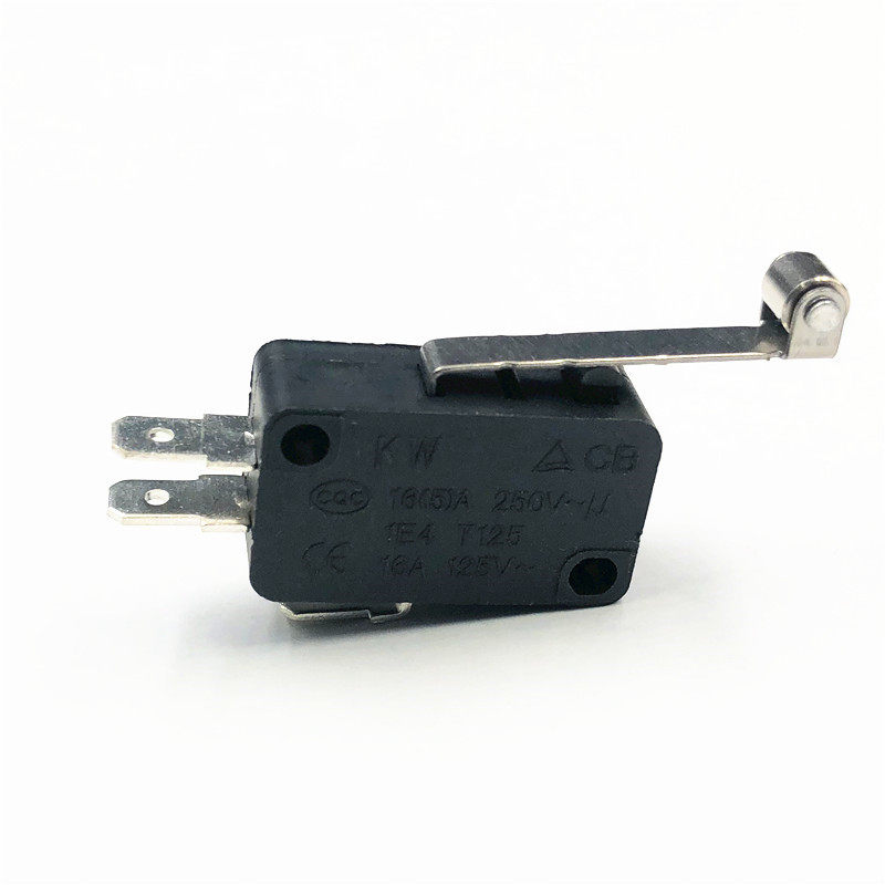 Micro switch limit switch Self -reset switch Long wheel 3 pin KW 16 (5 ...