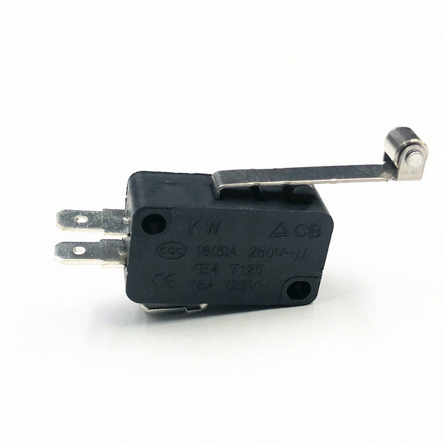 Micro switch limit switch Self -reset switch Long wheel 3 pin KW 16 (5 ...
