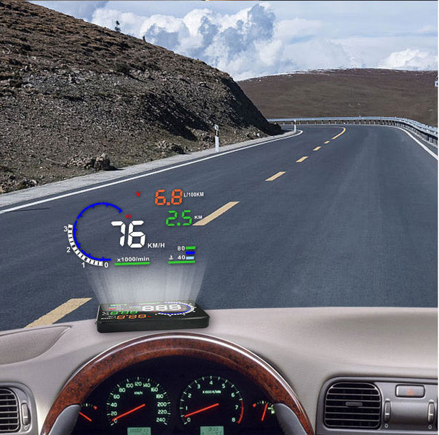 Car HUD head-up display HUD car HUD universal high-definition driving ...