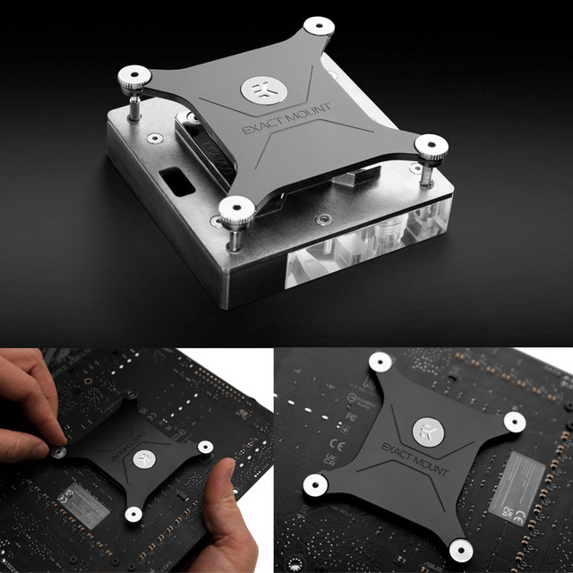 EKWB cooling EK-QuantumVelocityD-RGB13/14 generation 1700 CPU golden ...