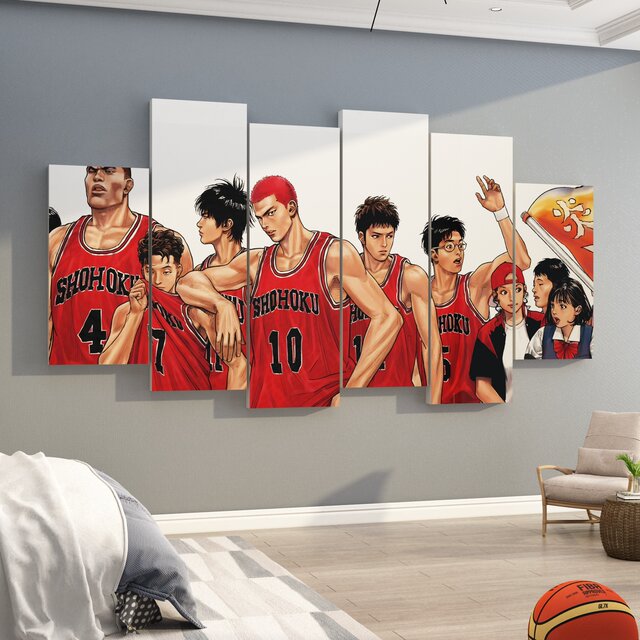 Slam Dunk Master Boys Bedroom Wall Decorative Painting Room laying ...