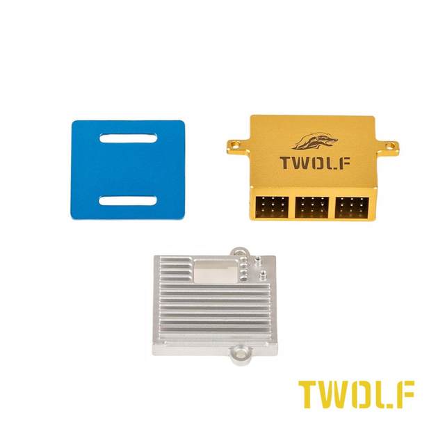 TWOLF M715 all-metal simulation climbing car light set and central ...
