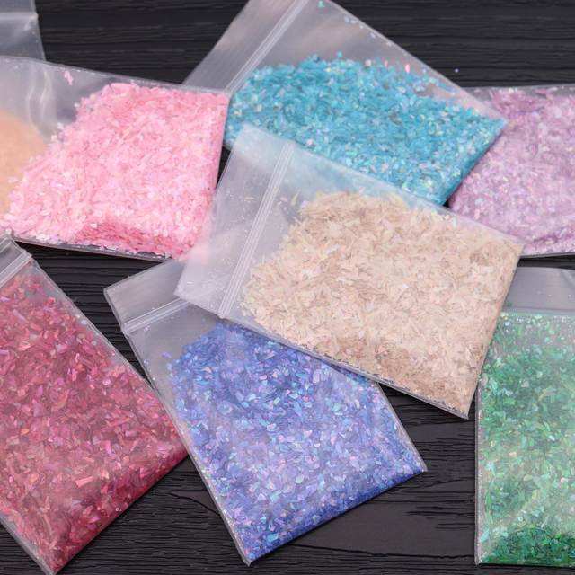 0.1-2mm abalone shell powder snail pink powder non-dilated snails craft ...