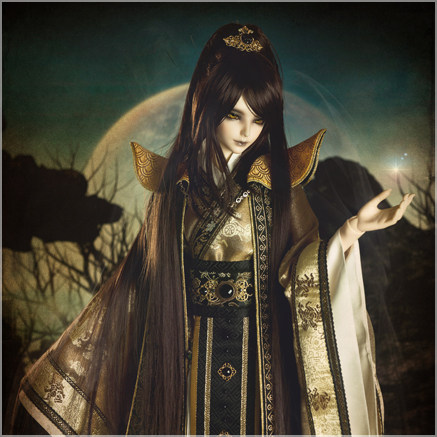 Demon Fox King Hongli Golden Emperor Edition - BJD Doll by Asdoll Angel ...