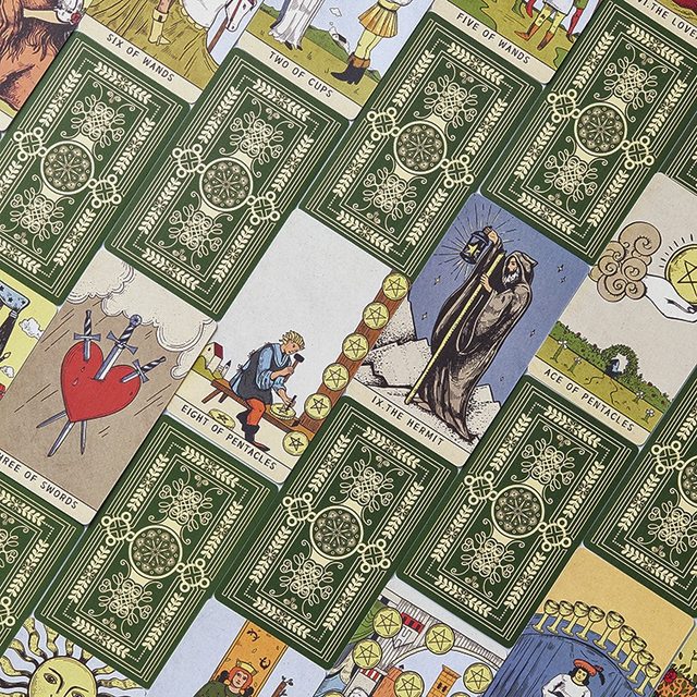 Genuine subject Waite Taluo card tower Centenary Waite taro card novice ...