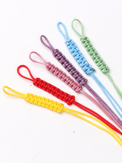 No. 72 flat knot pull ring 0.8mm semi-finished necklace pendant pull ...