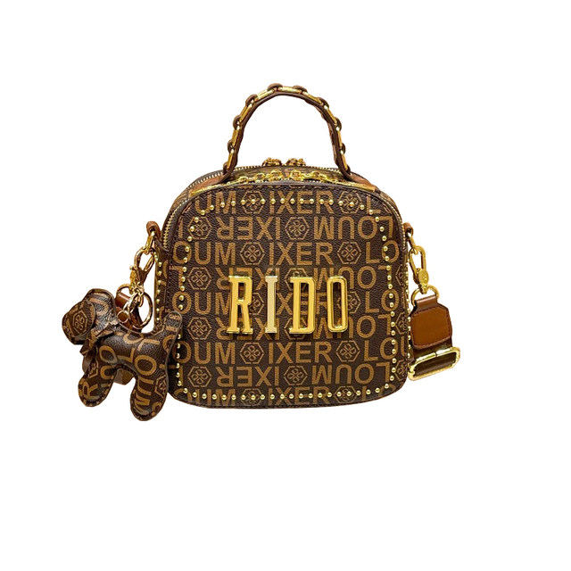 Bag Women 2024 New Tide Advanced Fashion Fashion Vio -Blood Brown Fang ...