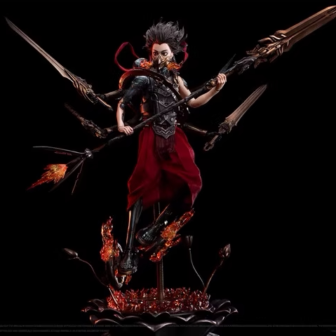 ATOYS number one mold play 1/6 dark myth Nezha AT-0001 mobile puppet ...