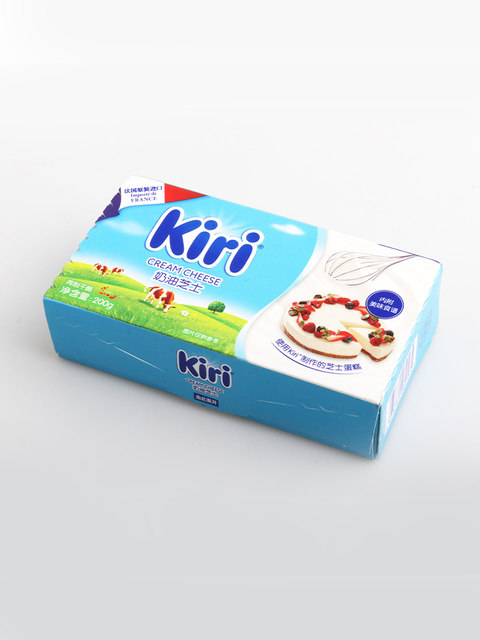 French kiri cream cheese 200g kiri cheese cheese Basque cake baking ...