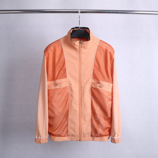 Spring and Autumn Double-Layer Mesh Thin Men's Jacket Original Single ...