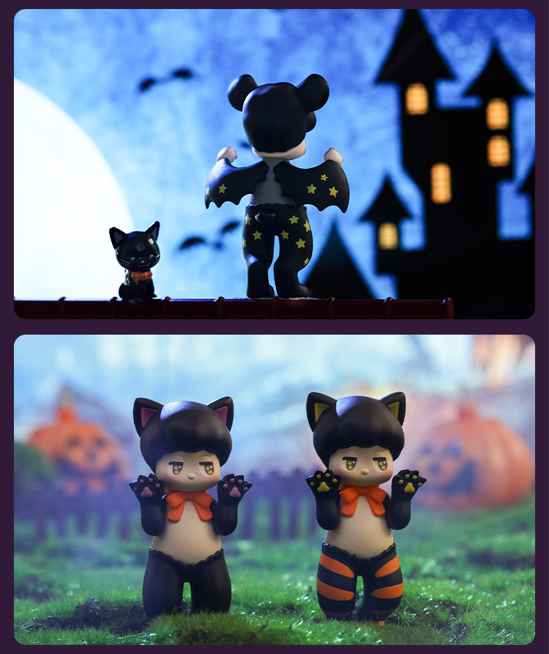 Over 99 Popmart Bubble Matt Pan God - Halloween Limited Series Blind ...