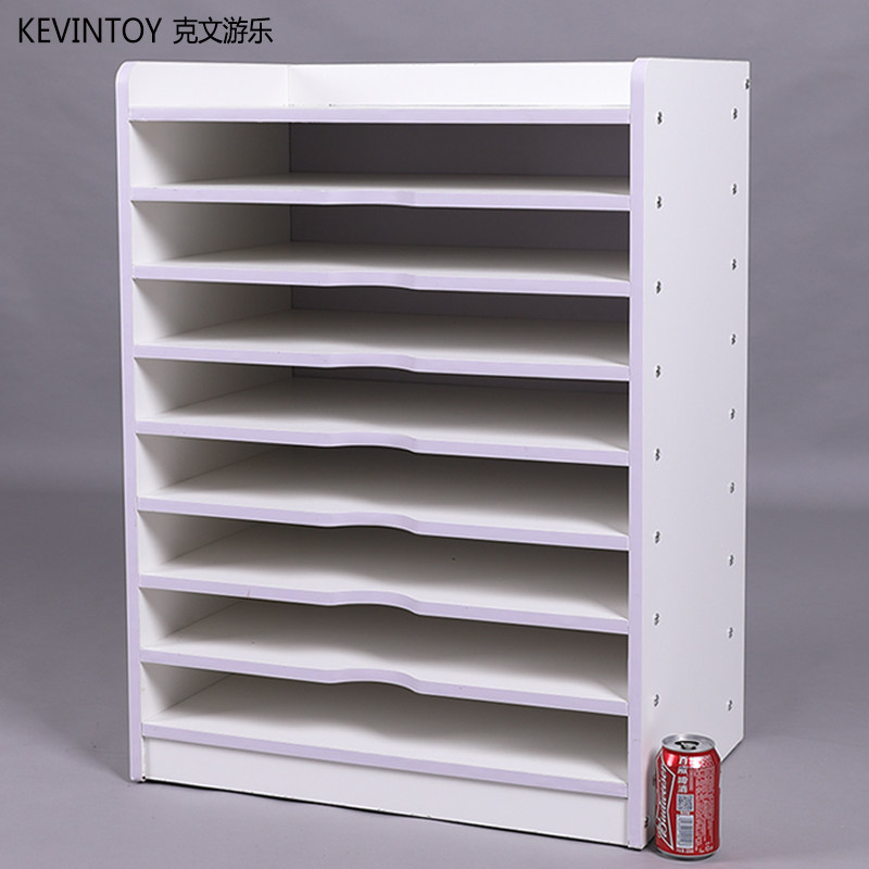 Kindergarten Art Paper Storage Cabinet | 4K File Rack for Drawing Paper