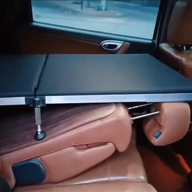 SUV slopes and uneven car modified bed In-car sleeping artifact trunk ...