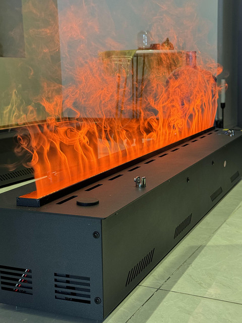 3D atomized fireplace core simulation fire electronic living room hotel ...