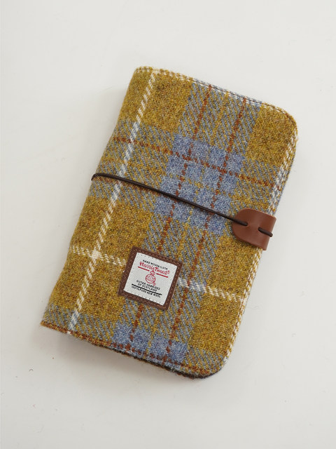 Harris Tweed TN Handbook Harris Note Diary A6 Handmade Handbook ...