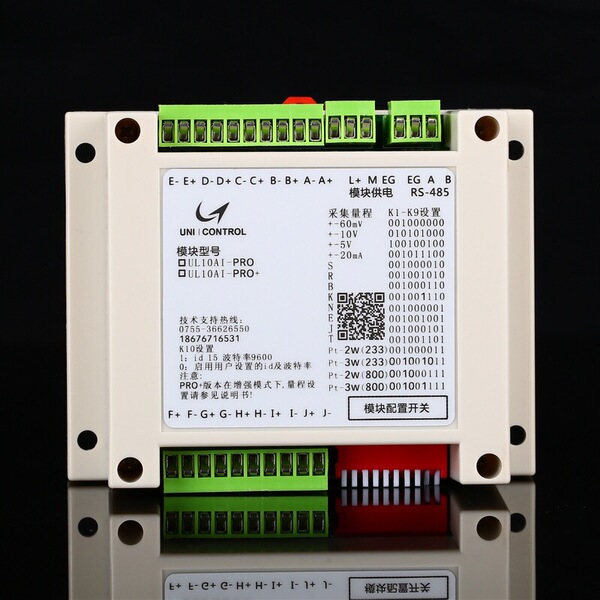 10-channel analog input acquisition module thermocouple | Unicontrol ...